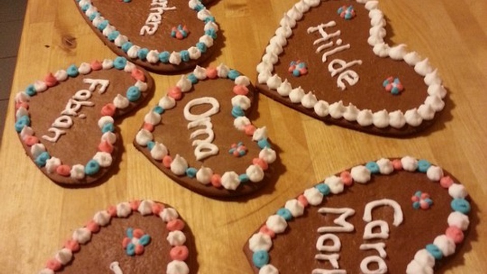 Lebkuchenherzen von nappel