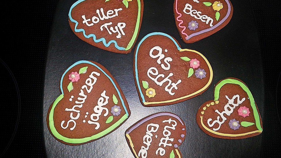 Lebkuchenherzen von nappel