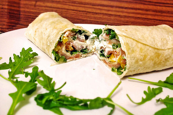 Lachs - Wraps von Street | Chefkoch