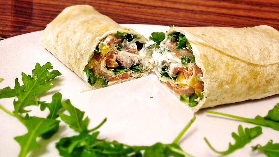 Lachs-Wraps von Street