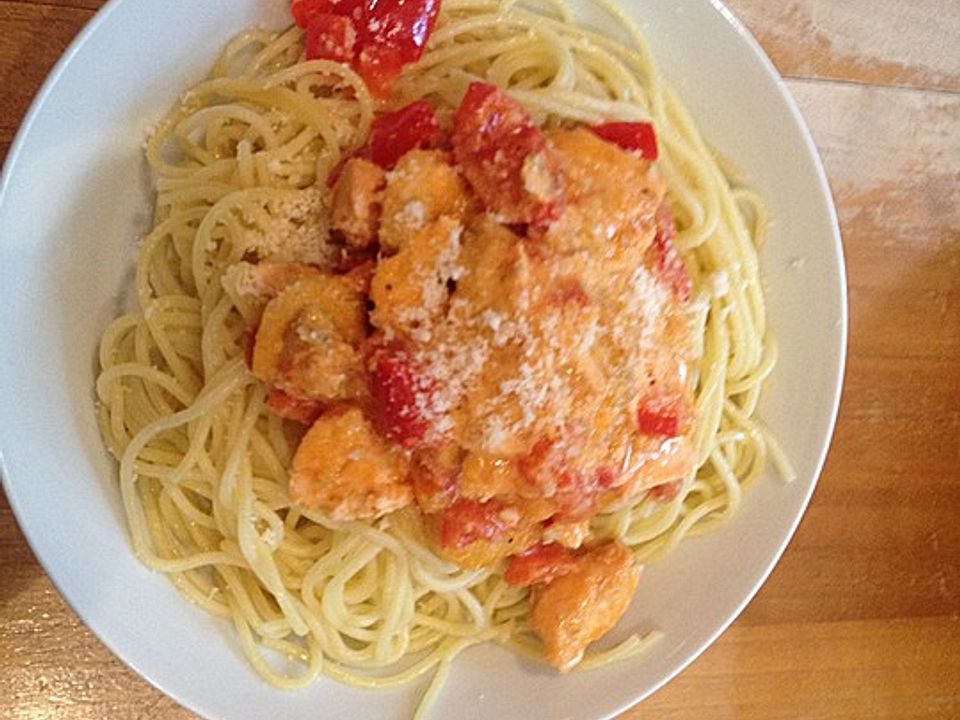 Lachs - Spaghetti von ela1910 | Chefkoch