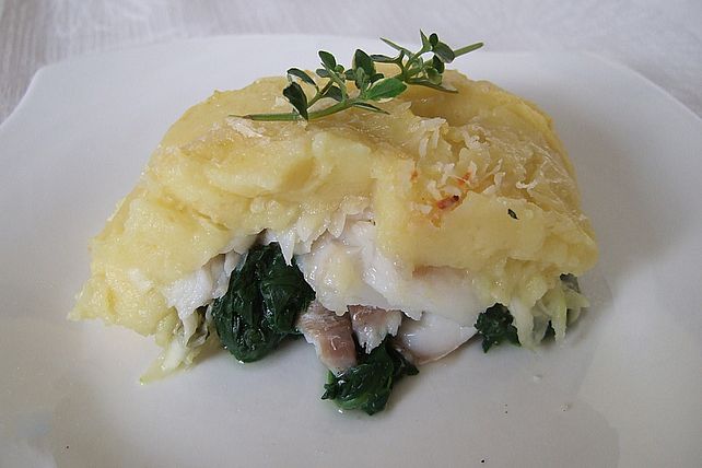 Fisch-Spinat Auflauf von mimis| Chefkoch