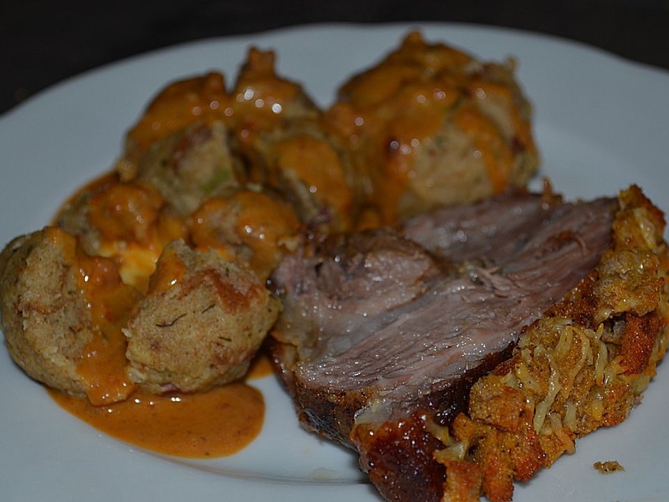 Schweinebraten mit Brotkruste von Silberfuechsin| Chefkoch