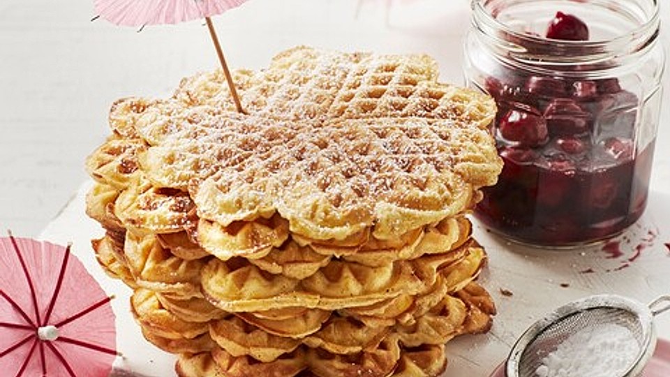 Waffelteig - perfekte Waffeln schnell & einfach