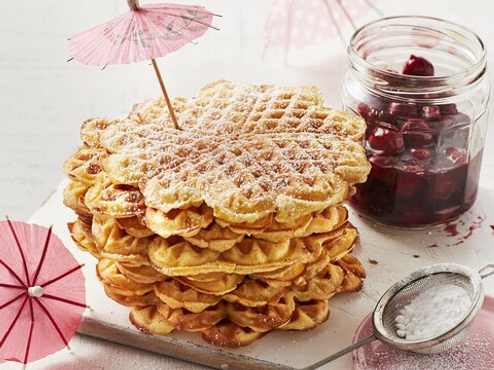 Waffelteig - perfekte Waffeln schnell & einfach