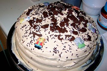 Pudding - Sahne - Torte von mona13| Chefkoch