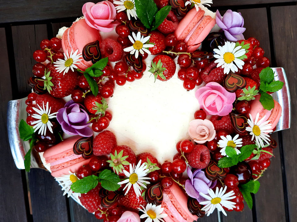 Beerentorte mit Mascarpone von Ela_Back| Chefkoch