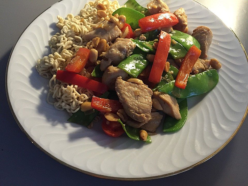 Hähnchen Stir - Fry von dsara| Chefkoch