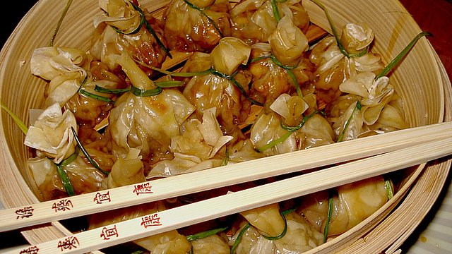 Wan Tan oder thailändische Dim Sum von Samsara