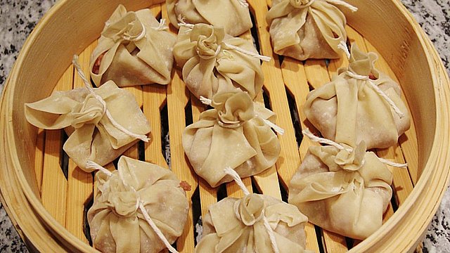 Wan Tan oder thailändische Dim Sum von Samsara