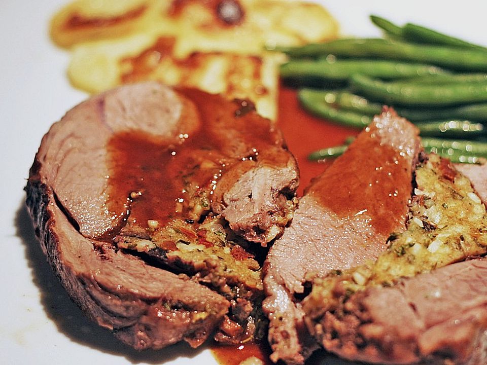 Gefüllte Lammkeule mediterran von Grill-Willi| Chefkoch