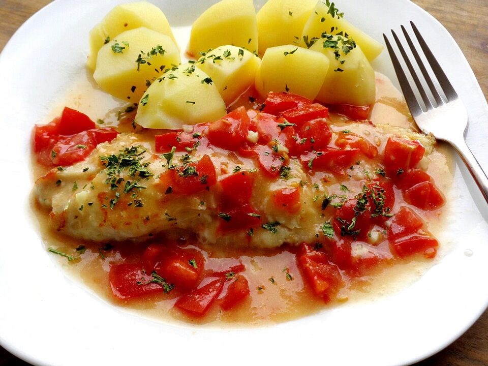 Rotbarschfilet mit Balsamicosauce von Stiermädchen| Chefkoch