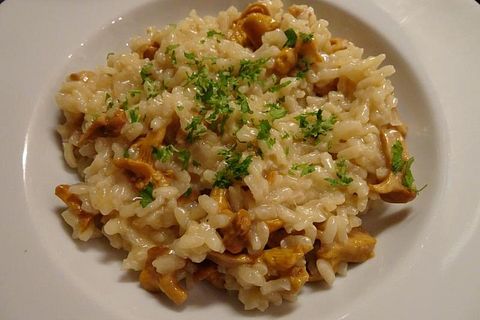Risotto mit Pfifferlingen von judith
