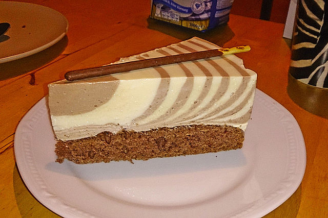 Zebra - Torte von Wuschel27