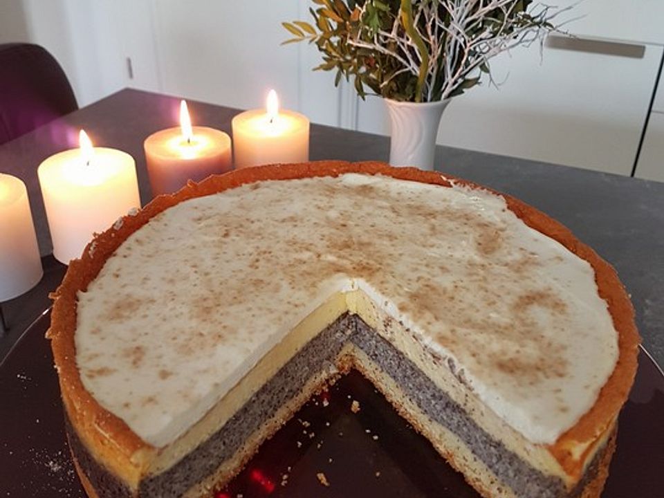Mohn - Schmand - Torte von fantasy| Chefkoch