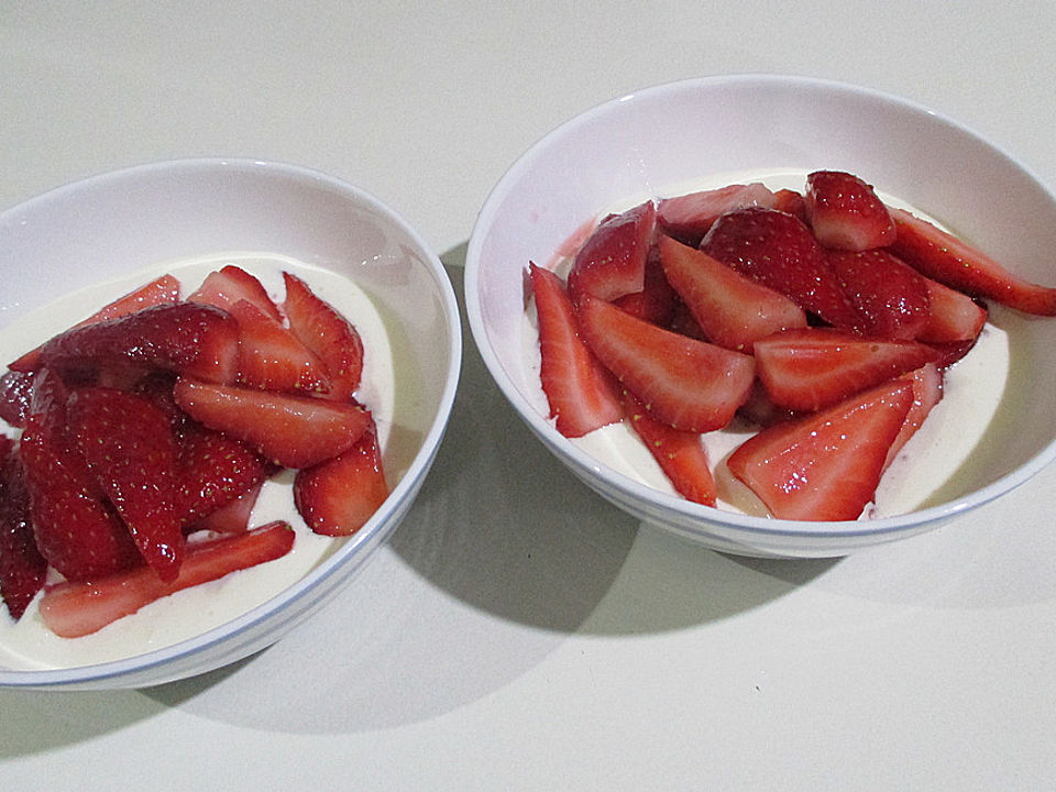 Beeren - Mix mit Ricottacreme| Chefkoch