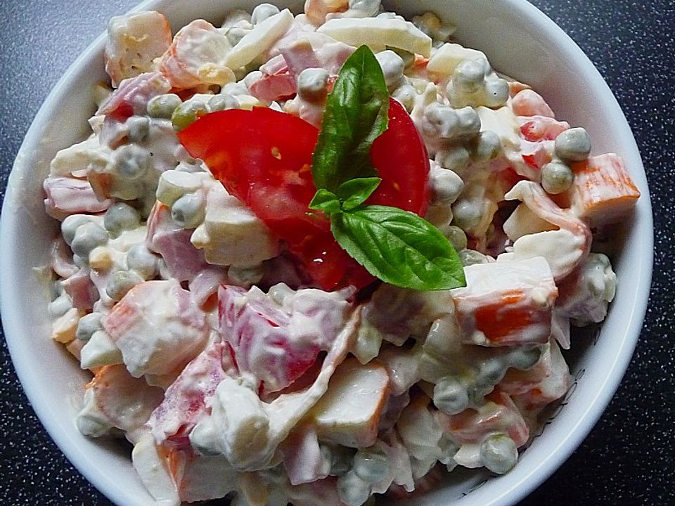 Surimi - Schinken - Salat von bembelchen | Chefkoch