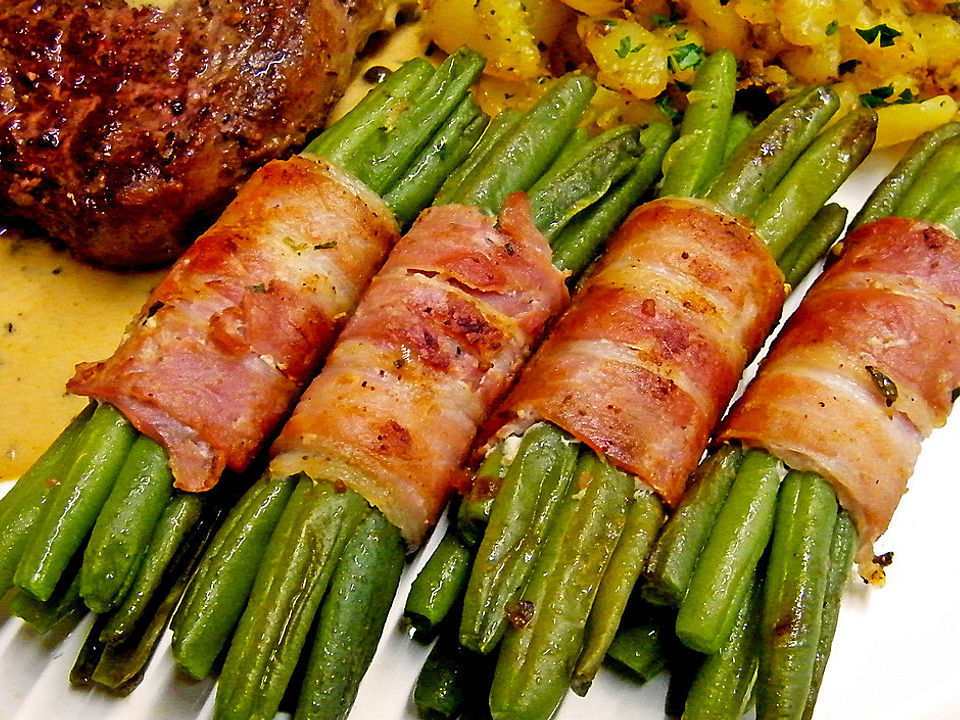 Prinzessbohnen im Speckmantel von fex18| Chefkoch