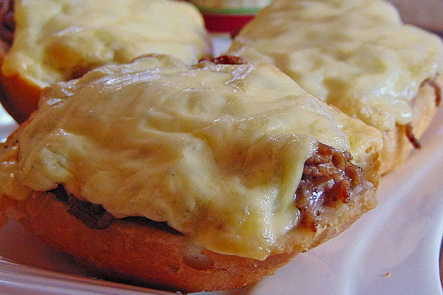 Überbackene Hackbrötchen von Mighty73| Chefkoch