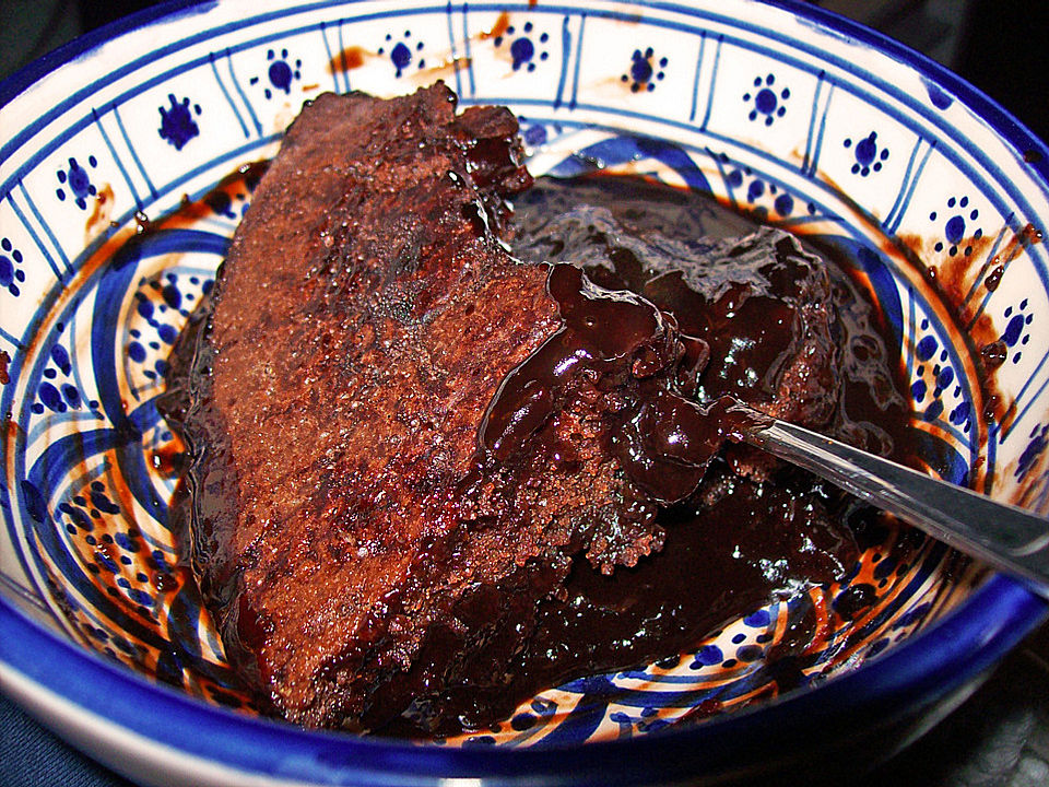 Self - Saucing Chocolate Pudding von 6anane| Chefkoch
