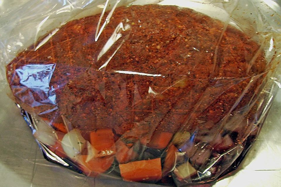Erstaunlich Spiessbraten Im Bratschlauch Fotos