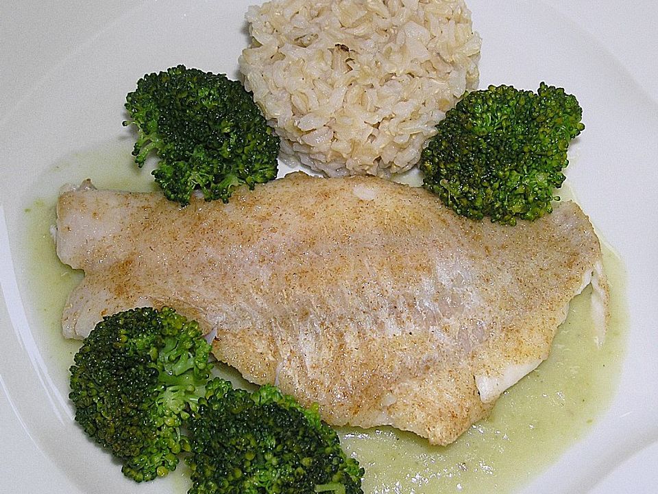 Rotbarsch auf Brokkolischaum mit Röschen und Tomatenkompott von schrat ...