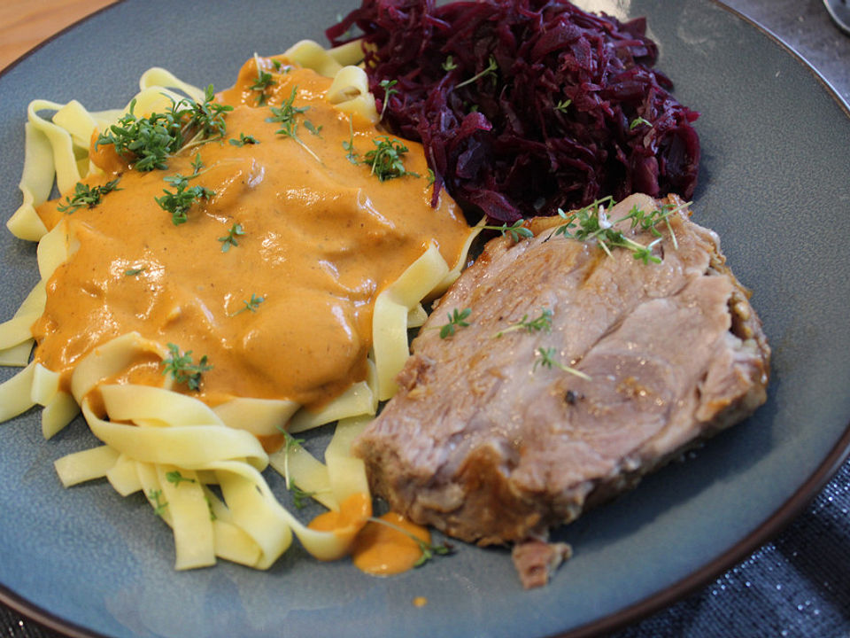 Schweinebraten in Biersoße von Piepsi| Chefkoch