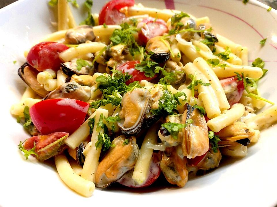 Pasta mit Meeresfrüchten von Patrischa| Chefkoch
