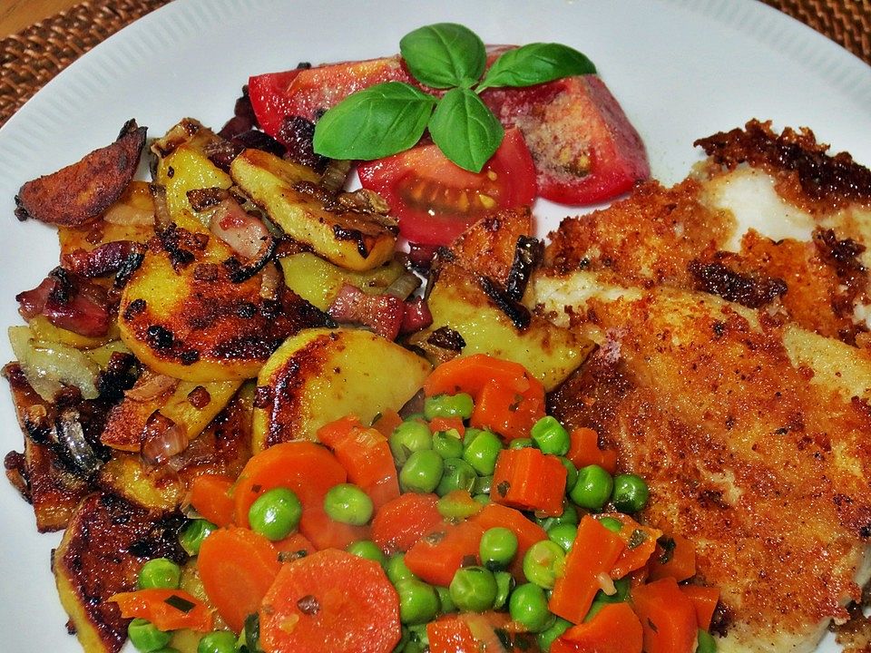 Pangasiusfilet mit Bratkartoffeln| Chefkoch