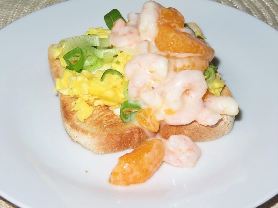 Krabben - Ei - Toast von Gilla| Chefkoch
