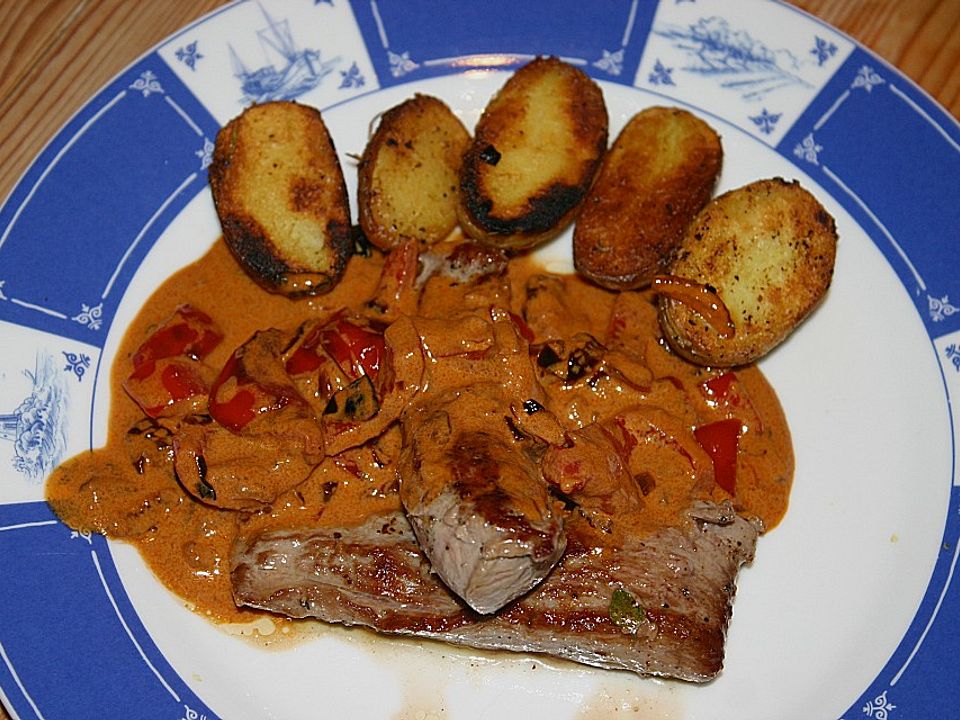 Lammfilet mit Peperonata von dieter1954| Chefkoch