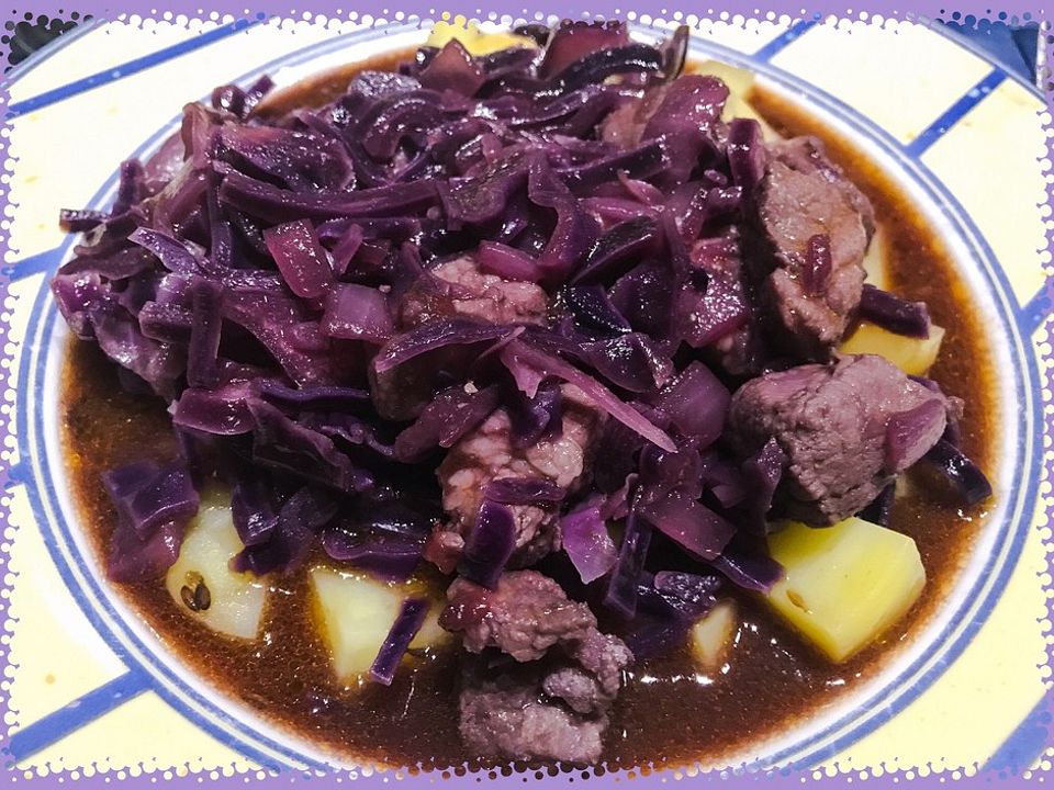 Rotkohl - Gulasch von Karlbig| Chefkoch