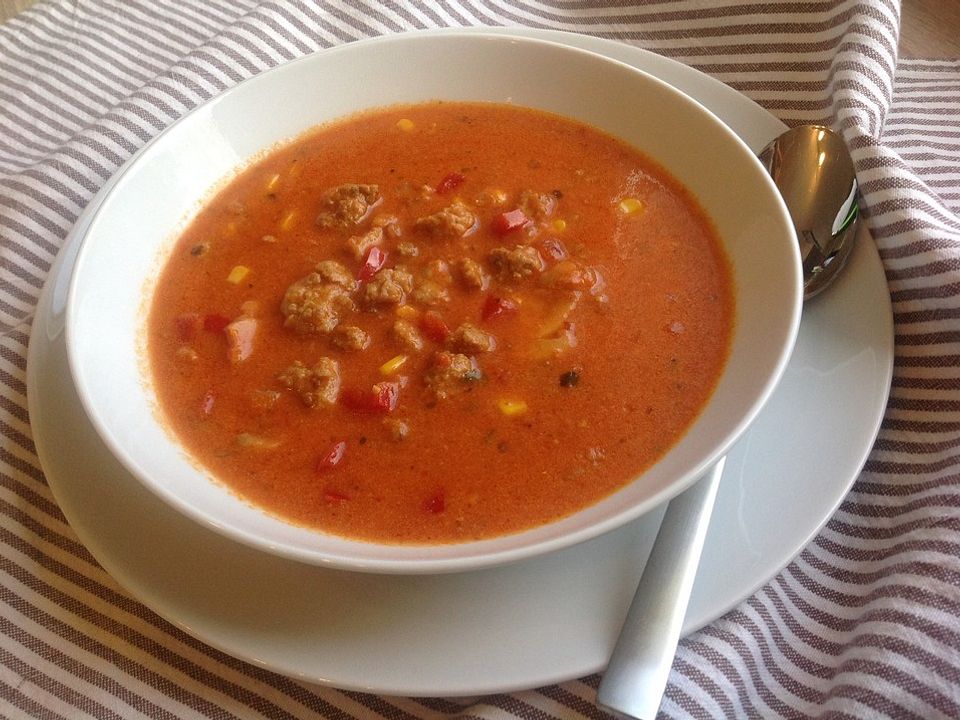 Saskias Pizzasuppe von _SASKIA_| Chefkoch