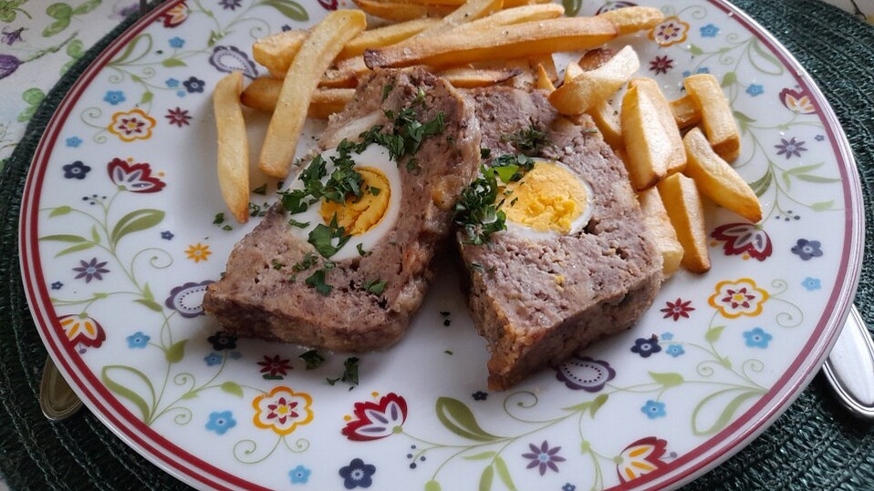 Hackbraten mit Ei von regu