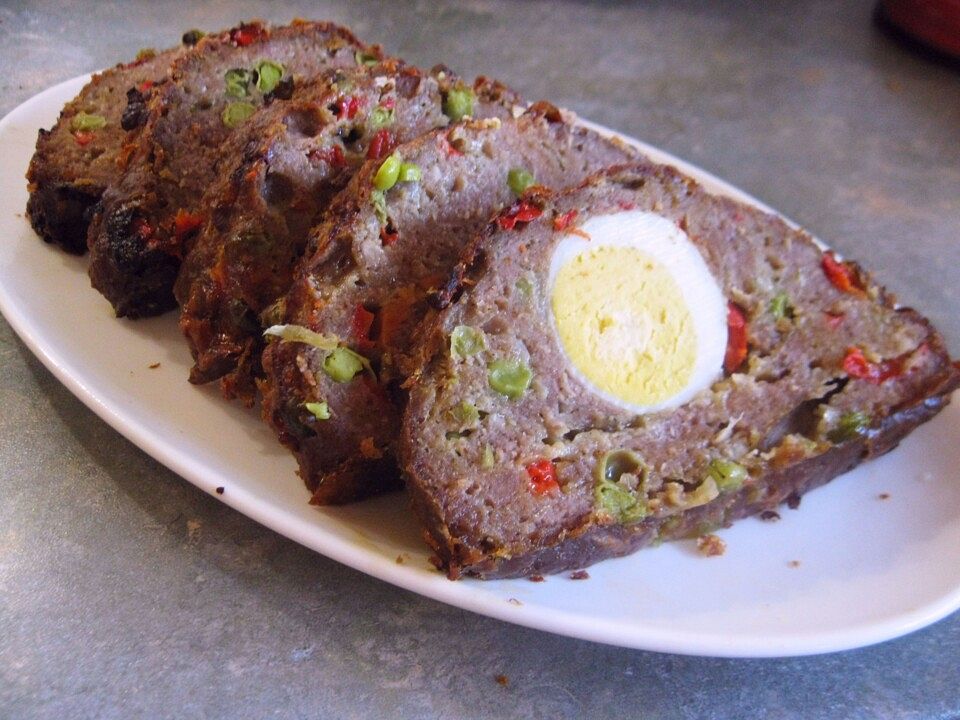 Hackbraten mit Ei von regu| Chefkoch