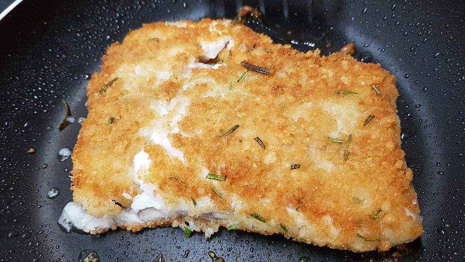 Panierte Rotbarschfilets von chandi