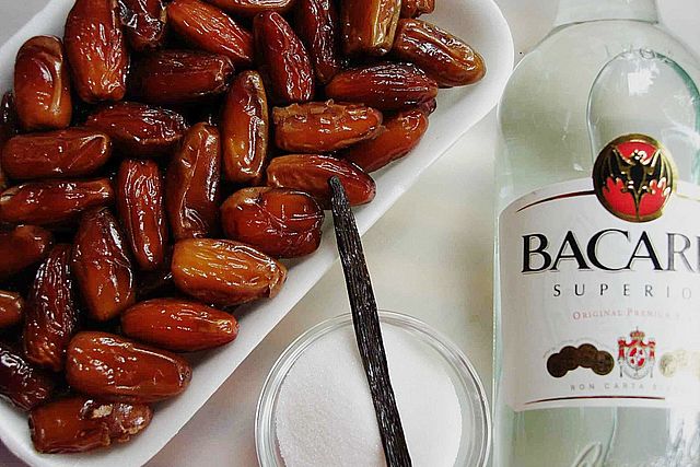 Datteln in weißem Rum von bushcook