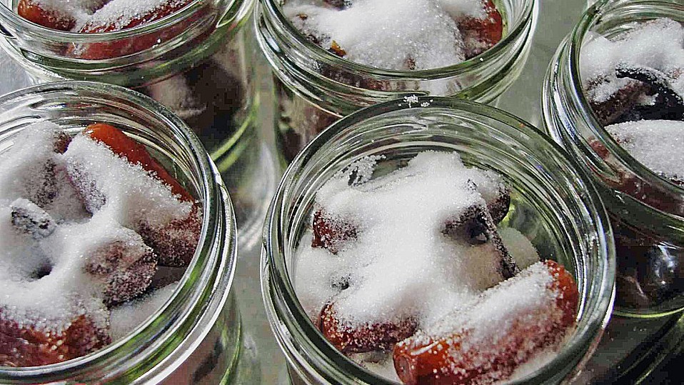 Datteln in weißem Rum von bushcook