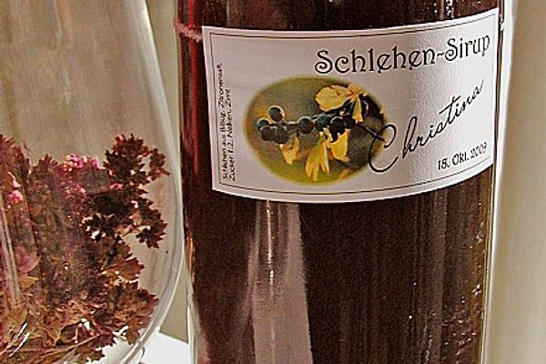 Schlehen - Sirup von Rosensammlerin | Chefkoch