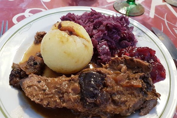 Rehkeule in Backpflaumensoße von mellig | Chefkoch