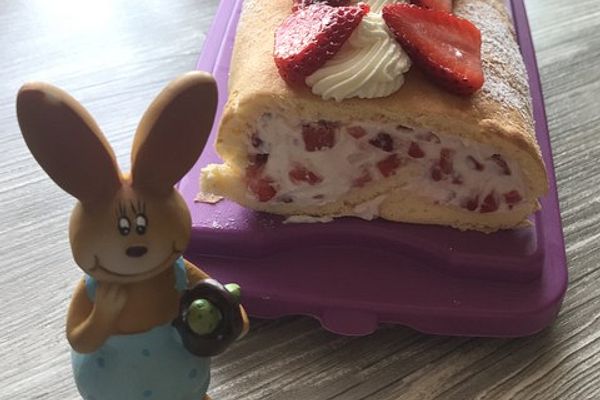 Erdbeerroulade von tinikuhl | Chefkoch
