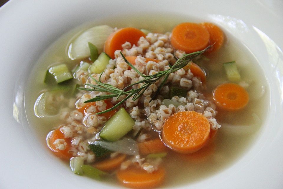 Gemüsesuppe mit Ebly von Möppie