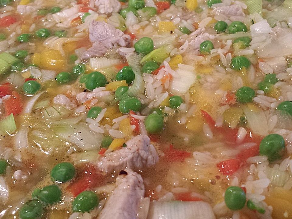 Erbsen - Reis - Pfanne von heimwerkerkönig| Chefkoch