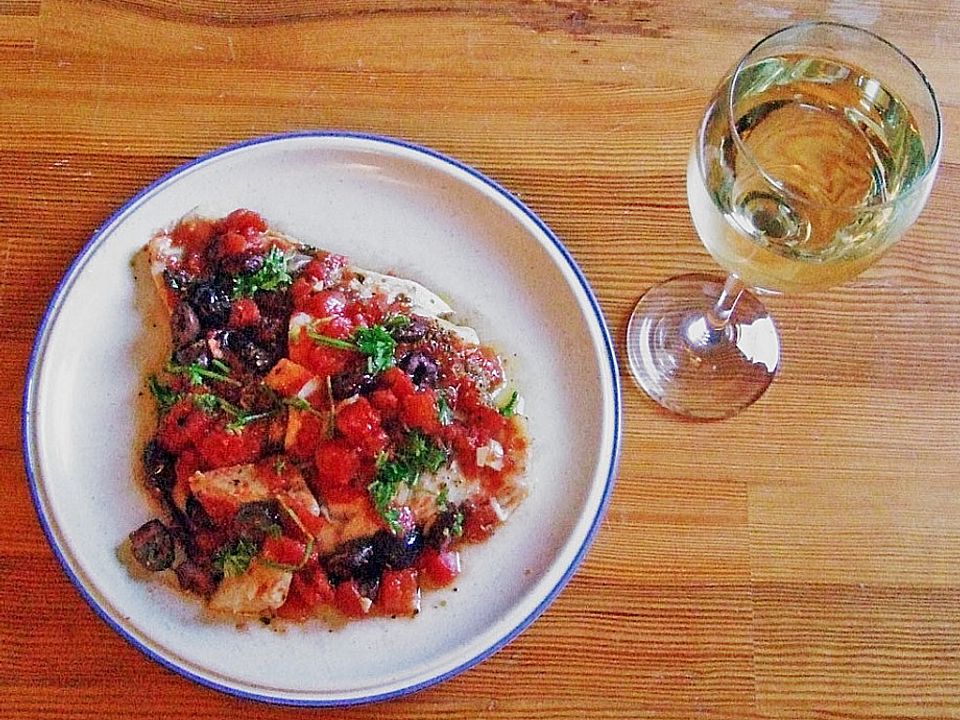 Fischfilet Livornese von liliane-johanna| Chefkoch
