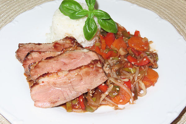 Entenbrust in Pflaumensauce von Liesbeth | Chefkoch