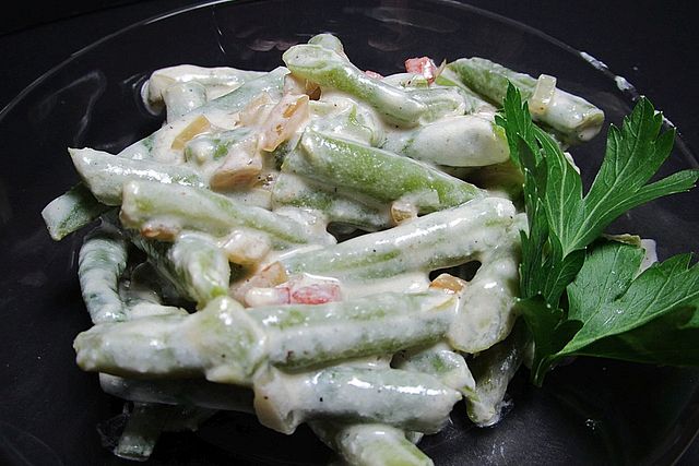 Bohnensalat Mit Saurer Sahne