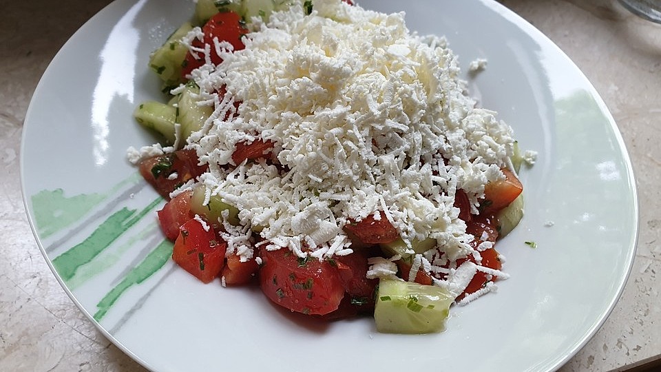 Schopska Salat von sandor| Chefkoch