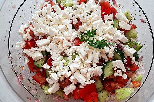 Schopska Salat von sandor| Chefkoch