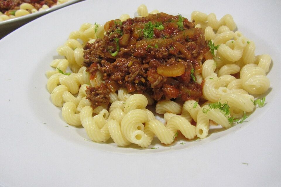Fenchel-Hack-Tomaten-Sauce von Schwarzteetrinkerin